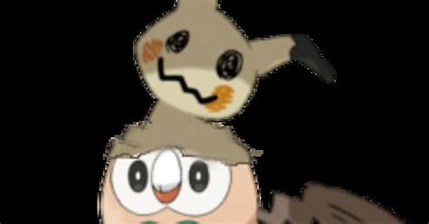 Mimichu Rowlet Fusion Pokemon Sun Moon Starters Mimichu Rowlet Fusion 2016 Mimichu Rowlet Fusion