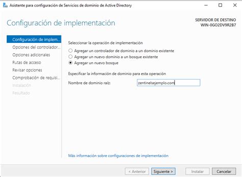 Instalar Active Directory En Windows Server 2022 Y 2019 Zentinels Net