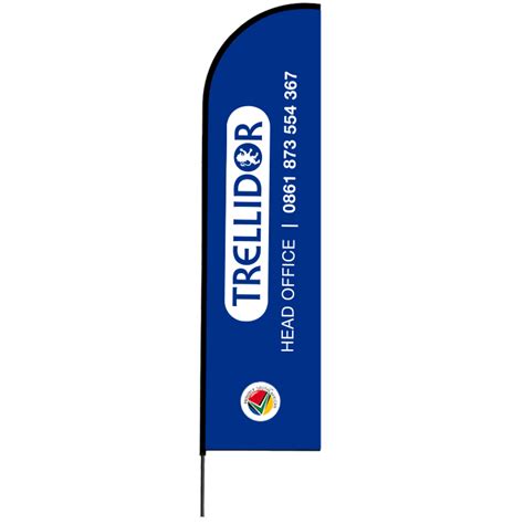 Windcheater Banner 3metre 1 Side Hardware Trellidor