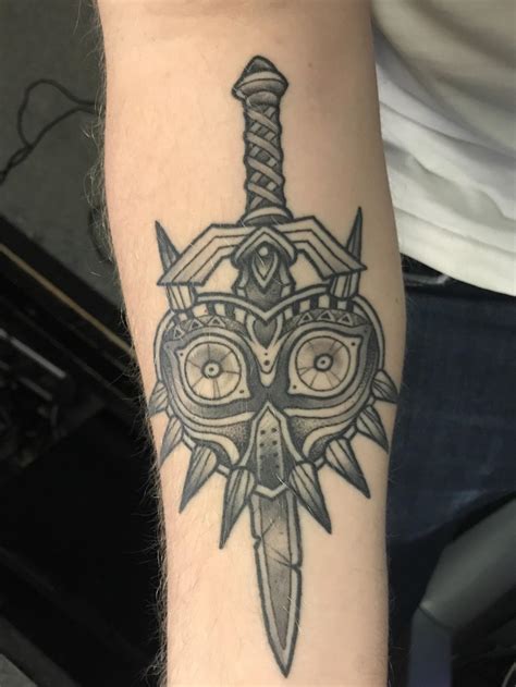 Zelda Master Sword Tattoo