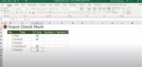 How To Insert Check Marks In Excel In Easy Steps