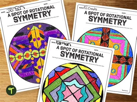 Rotational Symmetry Worksheets With Answers