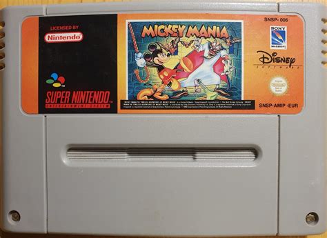 Nintendo Super Nes Snes Mickey Mouse Mickey Mania Walt Disney 1994 Aukro