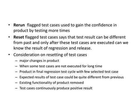 Software Testing Regression Testing Pptx Web Development Internet