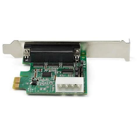 Startech Rs232 4 Port Pcie Pci E Expansion Card Techinn