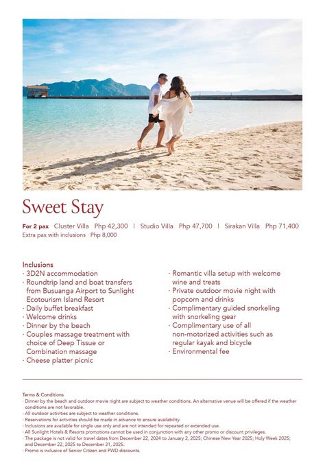 Setir Travel Packages By Sunlight Hotels And Resorts Issuu