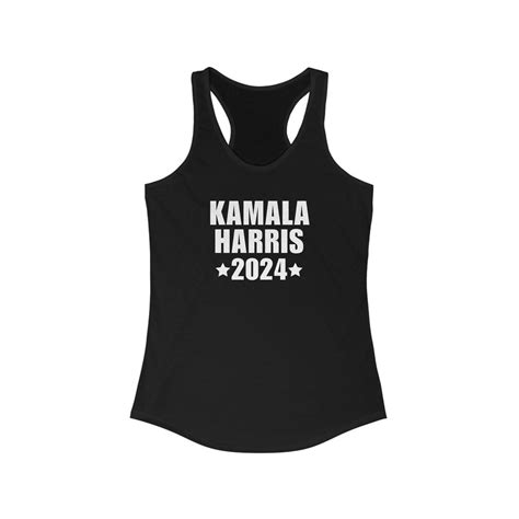 Kamala Harris Tank Top Kamala Harris 2024 Racerback Tank Top Madam