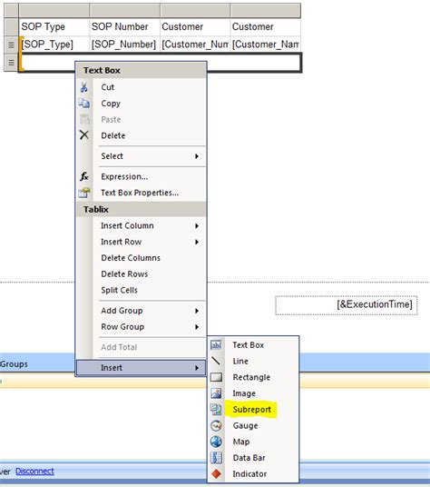 Ssrs Subreports Carl De Souza