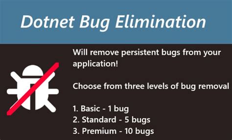 bug squash dotnet software by pvlamm fiverr