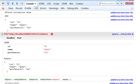 Jquery Restful Client Using Ajax Call Stack Overflow