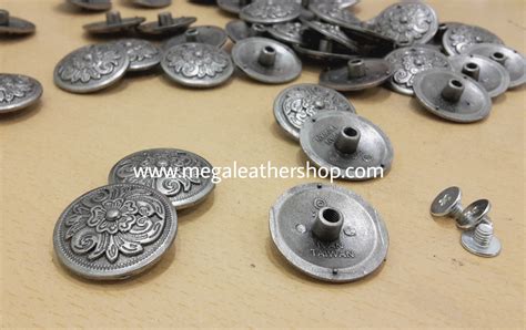 Conchos Ivan Taiwan Flower Motive 20mm Small Size