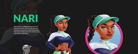 Character Nari Behance