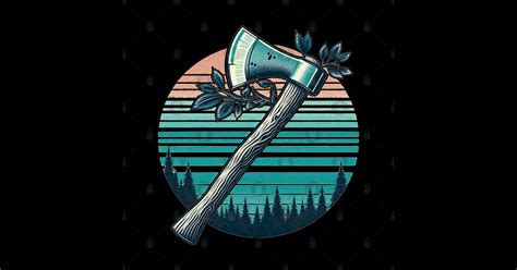 Axe Branch V3 Axe Sticker Teepublic