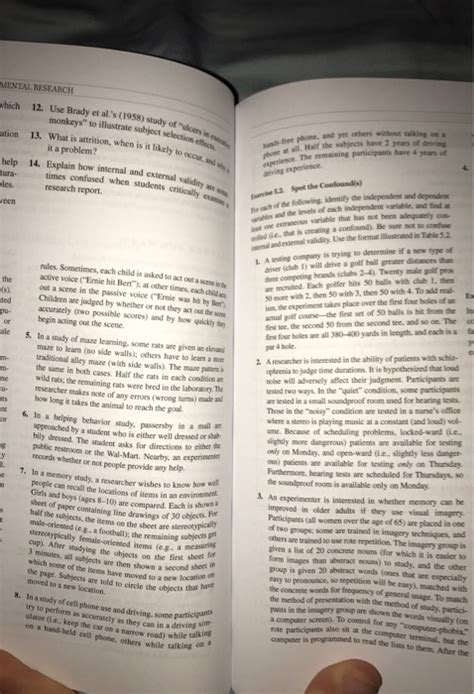 Solved For Each Of The Following Identify The Independent Chegg