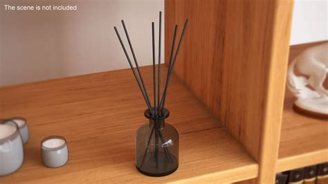 Aroma Reed Diffuser Bottle With Sticks 3d Model 39 3ds Blend C4d Fbx Max Ma Lxo Obj