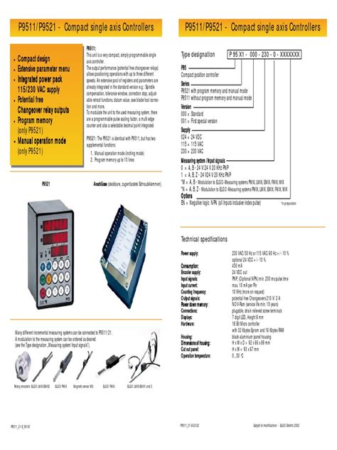 Controlador Elgo Catálogo Pdf Parameter Computer Programming Relay