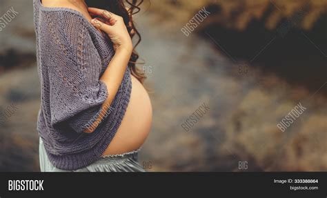 Cute Pregnant Belly Image Photo Free Trial Bigstock