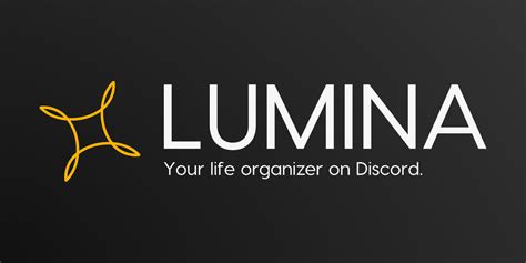 GitHub Seriaati Lumina Your Life Organizer On Discord