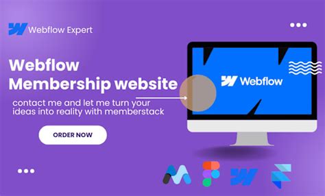 Create Webflow Membership Website Memberstack Figma To Webflow And Fix Webflow By Dimejiflowfx