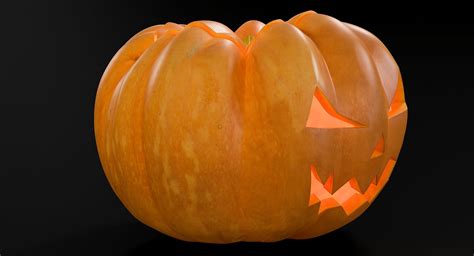 호박 클린 화난 감정 촛불 3d 모델 29 Max Fbx Unitypackage Upk Ma Obj Gltf Usd C4d Free3d