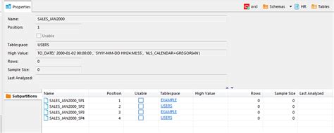oracle the error appears on a table partition opening · issue 16207