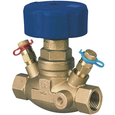 T 1710 Dzr Brass Variable Orifice Balancing Valve Fnpt Threaded