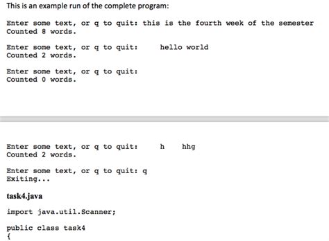 solved task 4 15 pts the program task4 java given below