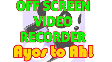 PAANO MAG RECORD NG VIDEO KAHIT NAKA OFF SCREEN ANG PHONE CAMERA MO-EMERGENCY VIDEO RECORDER ...