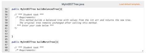 Solved The Major Advantage Of Binary Search Trees Over Other Chegg Com