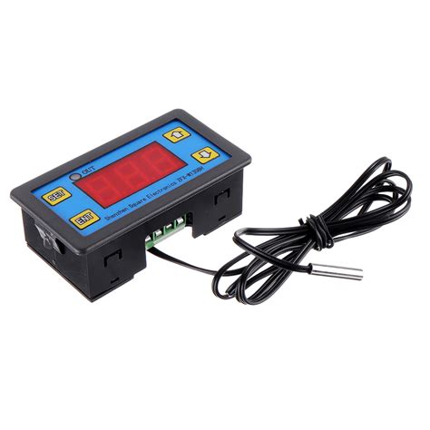 Pcs W H LED Microcomputer Digital Display Temperature Controller Adjustable Thermostat