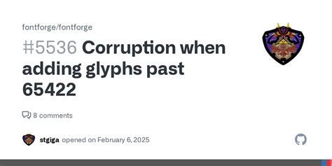 Corruption When Adding Glyphs Past 65422 · Issue 5536 · Fontforge