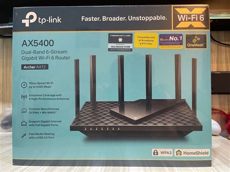 TP Link AC5400 Wifi6 Router Computers Tech Parts Accessories Networking On Carousell
