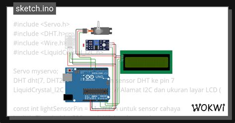 Penyiraman Tanaman Otomatis Wokwi ESP STM Arduino Simulator