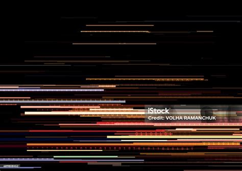 Glitched 수직 줄무늬와 추상 배경 두 이진수 0과 1로 스트림 라인 이진 코드 배경 0에 대한 스톡 벡터 아트 및 기타