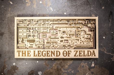 Loz Oc It Took Me A Year But I Made This Loz Wood Map 🌲⚔️🌲 Rzelda