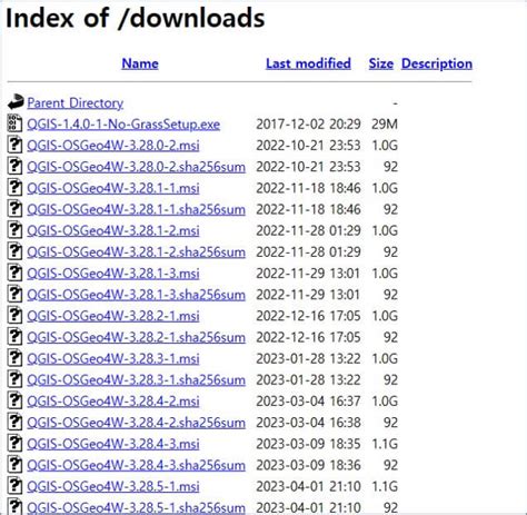Q Gis 최신 프로그램 설치하는 방법 과거 버전 포함