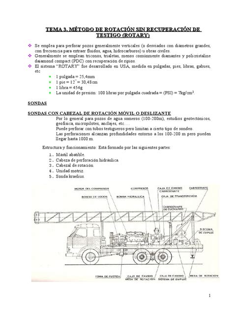 Sond Tema 3 Pdf Rodamiento Mecánico Perforación