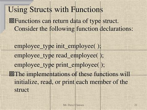 Ppt Chapter 9 Structured Data Structs And Adts Data Base Programs With C Powerpoint
