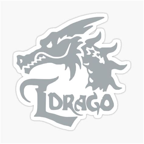 L Drago Lightning Sticker For Sale By Blipskr Redbubble