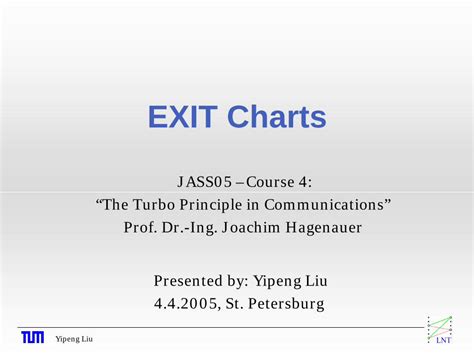 PDF EXIT Chart Involved Within Turbo Principles DOKUMEN TIPS
