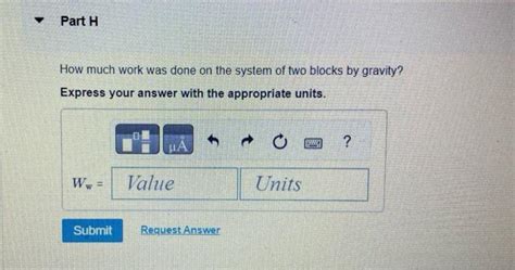 Solved FigureConsider The System Of Two Blocks Shown In Chegg Com