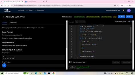 Mritunjay Kumar On Linkedin Tapacademy Job2024 Programmingjourney Programming