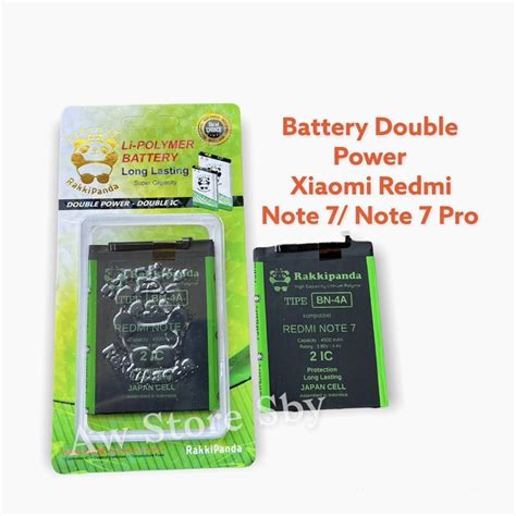 Jual Battery Baterai Xiaomi Redmi Note Note Pro Bn A Bn A Double Power Long Lasting
