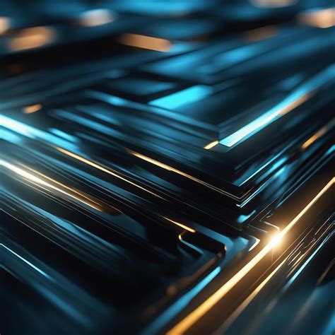 Premium Photo 3 D Rendering Of Abstract Technology Background3 D