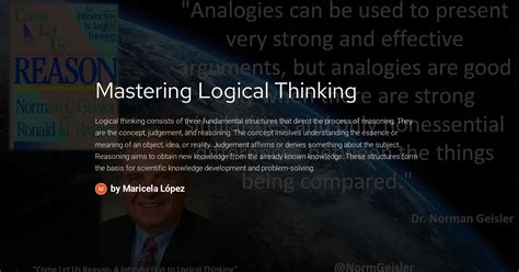 Mastering Logical Thinking