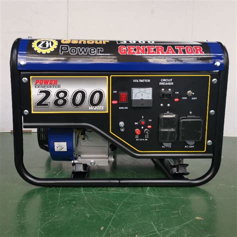 Power Value Double Voltage 28kw 3kw Ethanol Electric Generator With