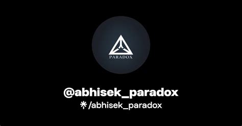 Abhisek Paradox Linktree