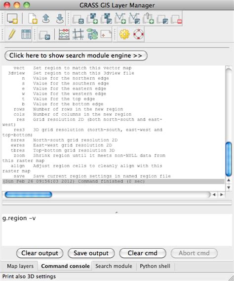 Sortie De La Version 642 De Grass Gis Et Nouvelle Interface Shell