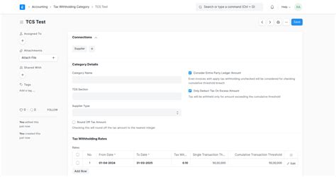 Tcs Calculation With Gst Frappe Forum