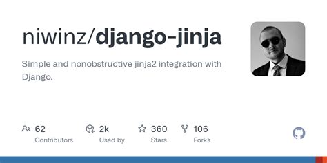 GitHub Niwinz Django Jinja Simple And Nonobstructive Jinja2 Integration With Django